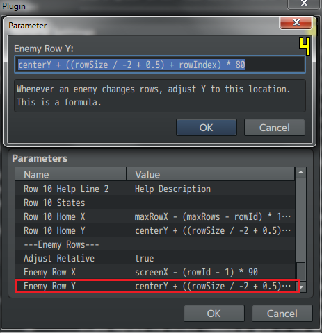 Need help with Yanfly Row Formation positions | RPG Maker Forums