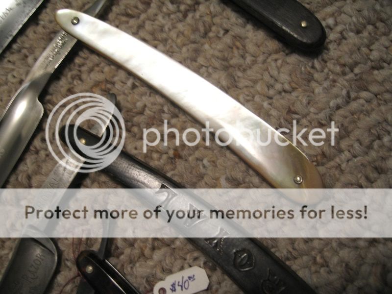 Six Very Old and Rare Straight Razors; Mid 1800's to early 1900's ...