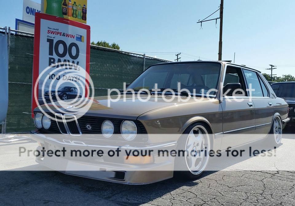 bmw e28 euro fiberglass bumper - MyE28.com
